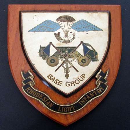 Plaques - Rhodesia - Rhodesian Light Infantry (RLI) Base Group Plaque ...