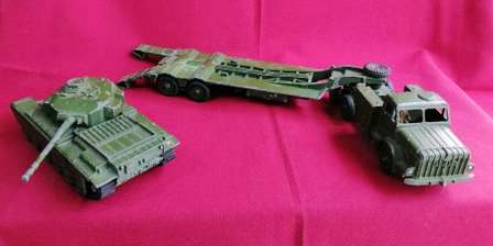 Models - Meccano Ltd Dinky Supertoys Gift Set # 698 Tank Transporter ...