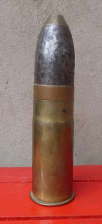 Other War Memorabilia - 1915 German WW1 Karlsruhe 37 mm shell 119A ...