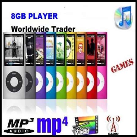MP3 & MP4 Players - ***New 8 GB 4th generation MP3 MP4 player 1.8 ...