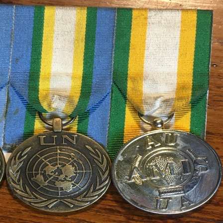 SADF & SANDF - Modern SADF/SANDF Court Mounted 5 Medal group was sold ...