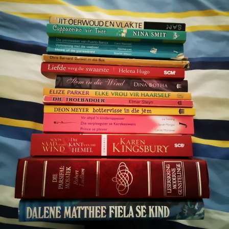 Afrikaans Fiction - VERSAMELING VAN 18 AFRIKAANSE ROMANS was listed for ...