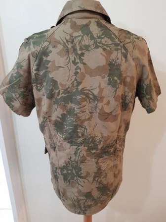 Uniforms - Koevoet 2nd pattern Camo Bush Jacket with shortened sleeves ...