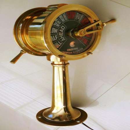 Other Antiques & Collectables - A MINIATURE (44cm)SHIP'S TELEGRAPH BY ...