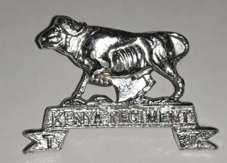 International Badges & Insignia - Kenyan Regiment TF Collar Badge was ...
