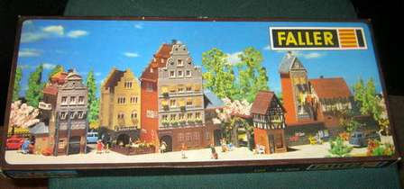 Railway - Faller - Old Town Quarter Kit no B924 - HO was sold for R260 ...