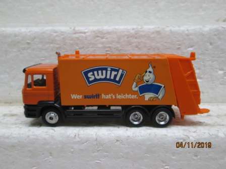 Scenery - HO SCALE : GRELL MODELL SWIRL MAN RUBBISH TRUCK (BOXED) - LOT ...