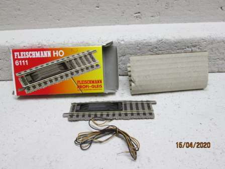 Track - HO SCALE : FLEISCHMANN PROFI-TRACK ELECTRIC UNCOUPLER No 6111 ...
