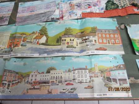 Scenery - HO SCALE: PECO BACKDROP SCENERY SHEETS was sold for R50.00 on ...