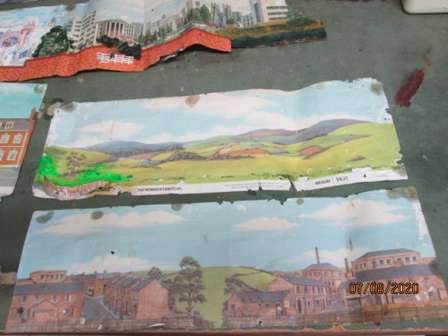 Scenery - HO SCALE: PECO BACKDROP SCENERY SHEETS was sold for R50.00 on ...