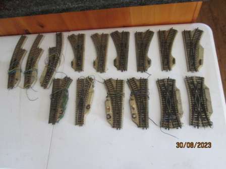 Track - HO SCALE : MARKLIN - M-TRACK X15 POINTS AND EQUIPMENT for sale ...