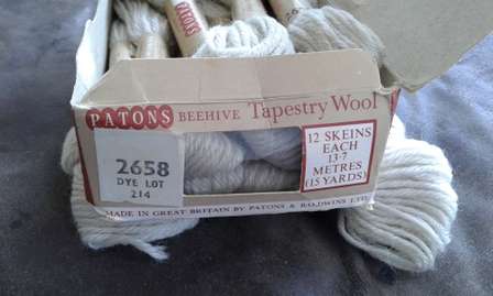 Tapestries & Embroideries - Vintage 1950s Patons and Baldwins Beehive ...