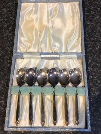 Silver - WOW !!! STUNNING BOXED SET OF ANGORA SILVERPLATE Co Ltd EPNS ...