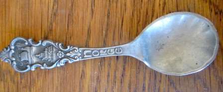 Pewter - Vintage Pewter Norwegian Norge Viking, Tinn H.S Souvenir Spoon ...