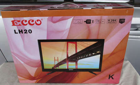 Televisions - FIRESALE ecco LED TV, Model LH20K, 20`, HDMI, VGA, RF, AV ...