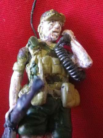 Other War Memorabilia - RHODESIAN TROOPIE FIGURINE - RADIO OPERATOR ...