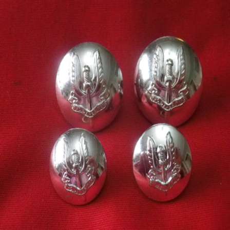 International Badges & Insignia - RHODESIAN SAS - 4 X SILVER ANODISED ...