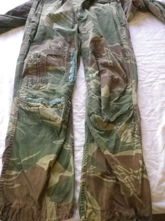 Uniforms - RHODESIAN ARMY CAMMO JUMPSUIT OVERALLS - AS USED RLI ...