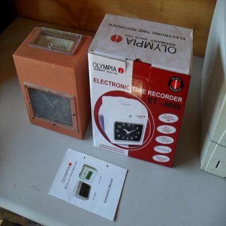 Other Business, Farming & Industry - OLYMPIA ET-8600 ELECTRONIC TIME RECORDER was sold for R165 ...