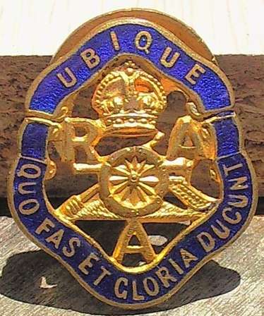Other Badges & Insignia - Royal Artillery Association Lapel Badge was ...