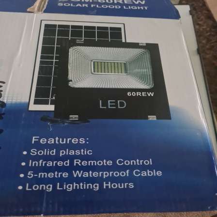 Security & Floodlights - DIGIMARK SOLAR FLOODLIGHT WITH SOLAR PANEL ...