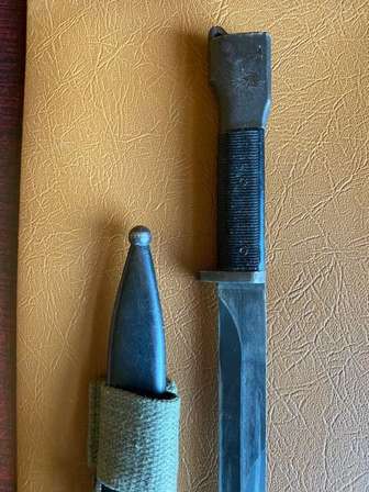 Bayonets - RHODESIAN BUSH WAR PERIOD 1970`S F.N. BAYONET CONVERTED TO ...