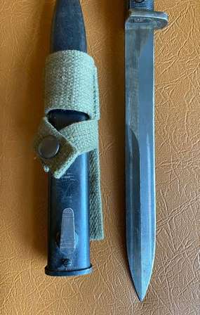 Bayonets - RHODESIAN BUSH WAR PERIOD 1970`S F.N. BAYONET CONVERTED TO ...