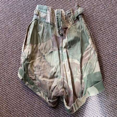 Uniforms - RHODESIAN CAMO SHORTS-USED EXTENSIVELY BY RHODESIAN SELOUS ...