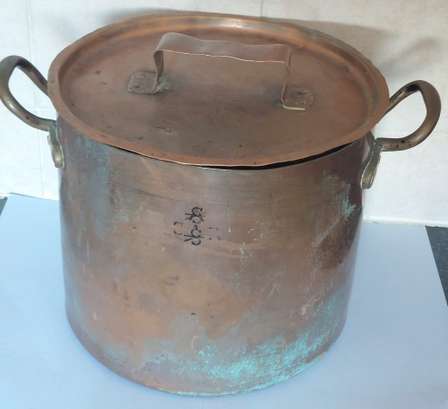 Other Militaria - Rare!! Large WW1 S A Railways copper pot, awesome SA ...