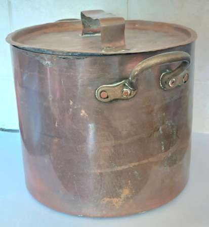 Other Militaria - Rare!! Large WW1 S A Railways copper pot, awesome SA ...