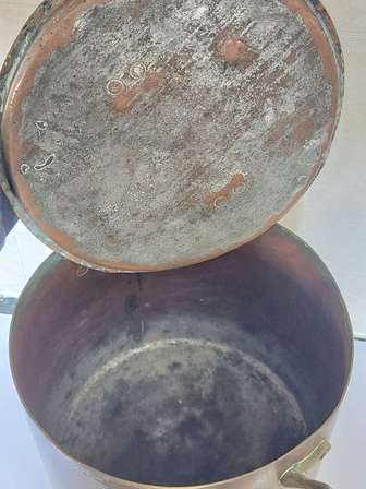 Other Militaria - Rare!! Large WW1 S A Railways copper pot, awesome SA ...