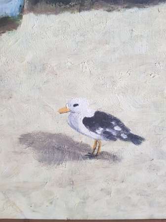 Paintings - LARGE original At Botha Oil on Board Framed was listed for ...