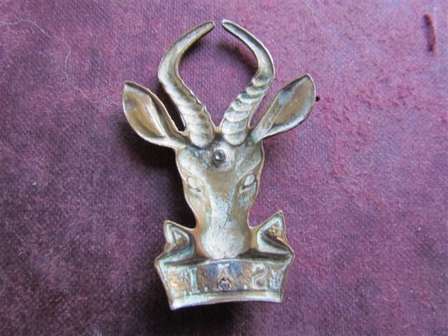 South African Army - Large SA Infantry Springbok Cap Badge was listed ...