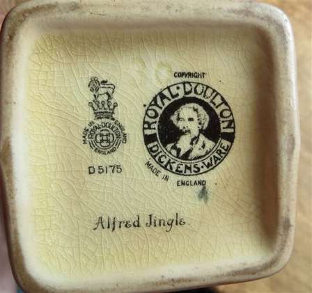 Porcelain & Ceramic - Royal Doulton - Dickens Ware - Alfred Jingle Jug ...