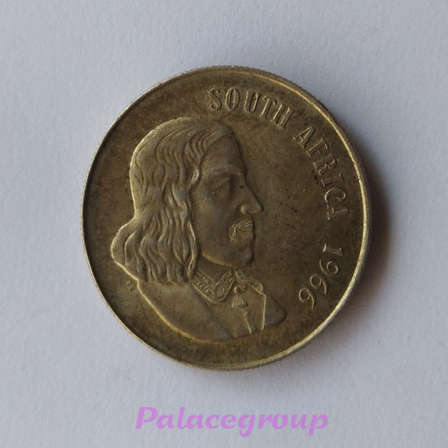 One Rand - R1 Coin - South Africa, Soli Deo Gloria, 1966, Circulated ...