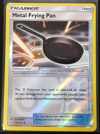 Trading Cards - POKEMON CARDS - Metal Frying Pan - 112/131 - Reverse ...