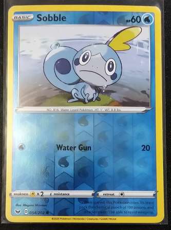Trading Cards - POKEMON CARDS - Sobble - 054/202 -Reverse Holo- Sword ...
