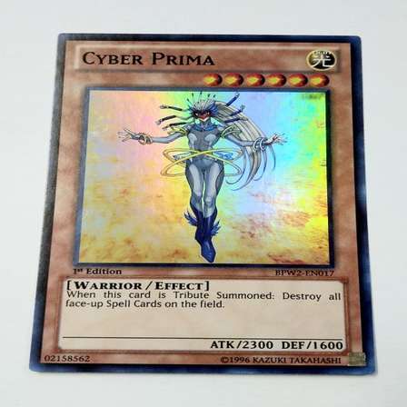 Trading Cards - YUGIOH - Cyber Prima - BPW2-EN017 - SR- Battle Pack 2 ...