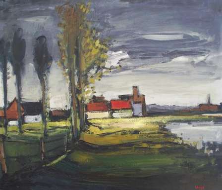 Oils - Louis Pretorius original: "Five trees" (760mm x 650mm) was ...