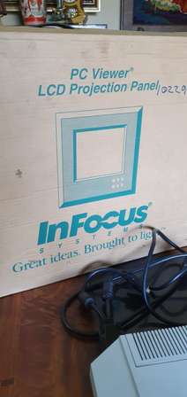 Projectors - Infocus Pc Viewer LCD Projection Panel Projector was sold ...