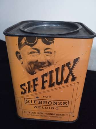 Tin - Vintage SIF Flux tin for sale in Cape Town (ID:595426225)