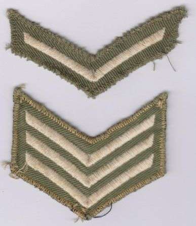 International Badges & Insignia - RHODESIAN ARMY RANK INSIGNIA CLOTH ...