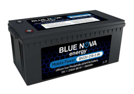 Rechargeable Batteries - Blue Nova Lithium Iron Phosphate 13V Battery ...