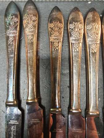 Cutlery - An Angora Silver Plate Co LTD Made in Sheffield England firth ...