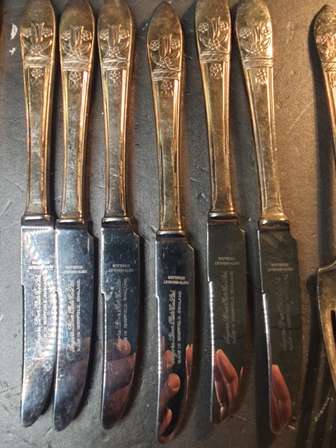 Cutlery - An Angora Silver Plate Co LTD Made in Sheffield England firth ...