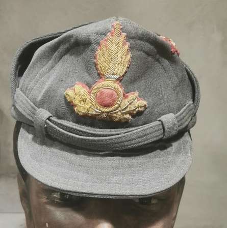 Headgear - WW2 ITALIAN ARMY RSI GENERALS M42 BUSTINA CAP was listed for ...