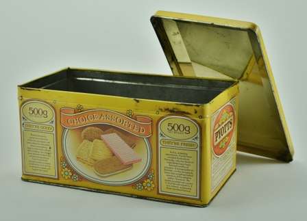 Tin - Vintage Pyotts Choice Assorted Biscuit Tin was sold for R60.00 on ...