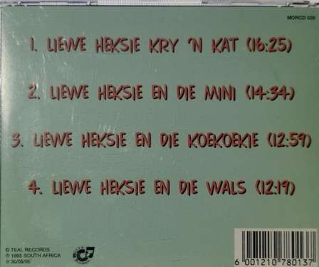 Local South African - Liewe Heksie - Verna Vels Vol 1 (CD) [New] for ...