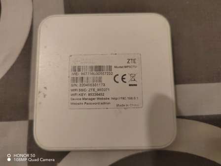 Modems - ZTE MF927U 3G/4G/LTE Mobile Wi-Fi Modem Router Bundle - White ...