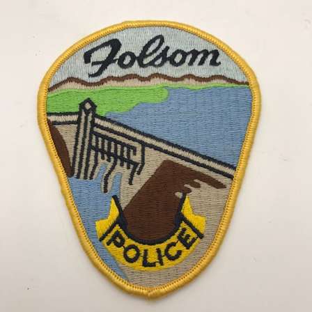 International Badges & Insignia - USA `Folsom Police` Shoulder Patch ...